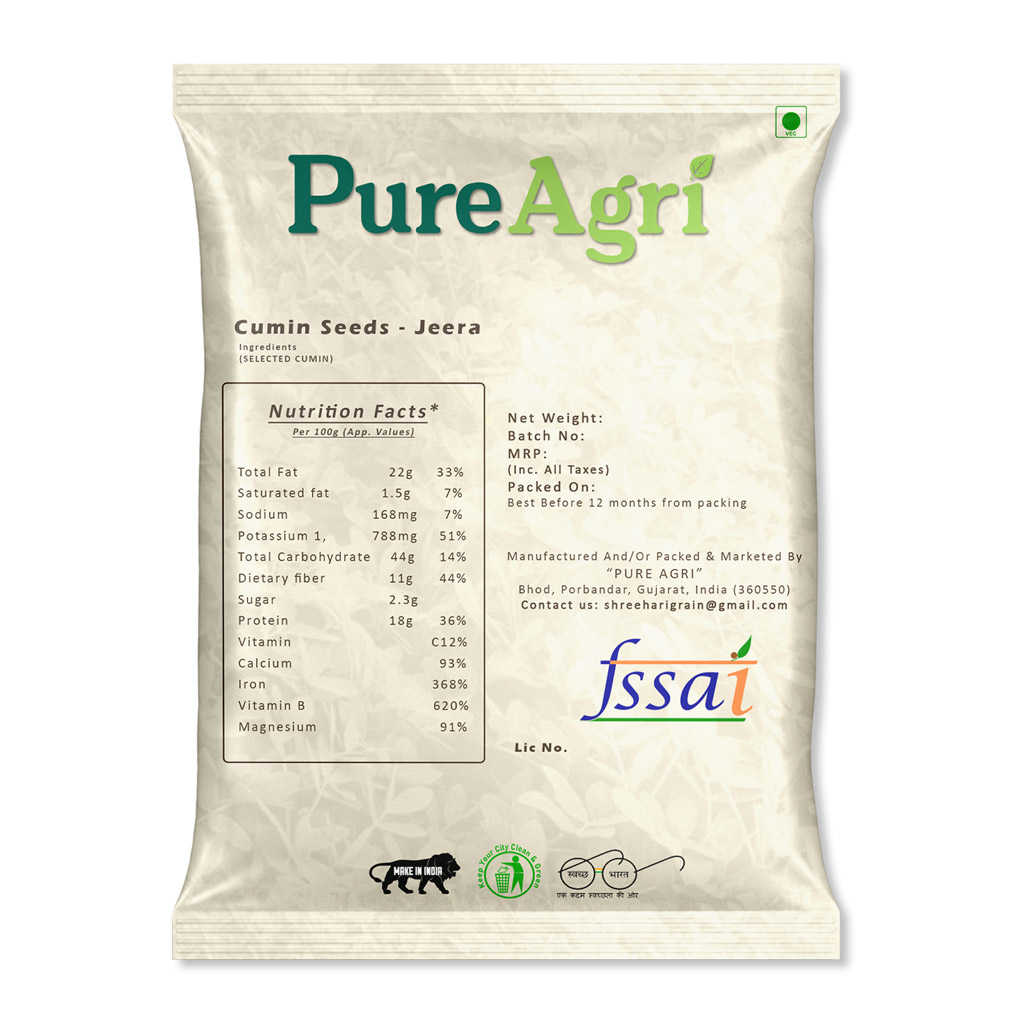 Cumin Seed Jeera – Pure Agri