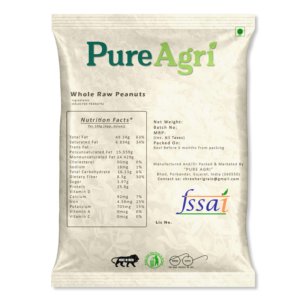 Raw Peanut Moongfali – Pure Agri
